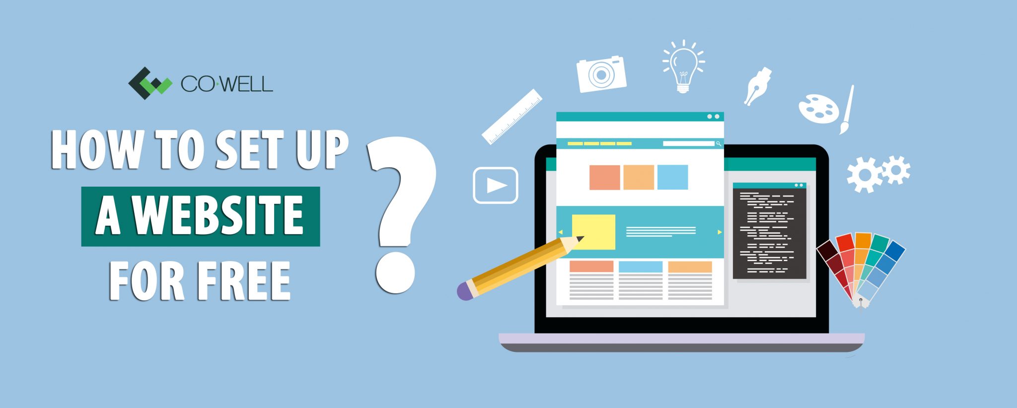 HOW TO SET UP A WEBSITE FOR FREE? | CO-WELL Asia